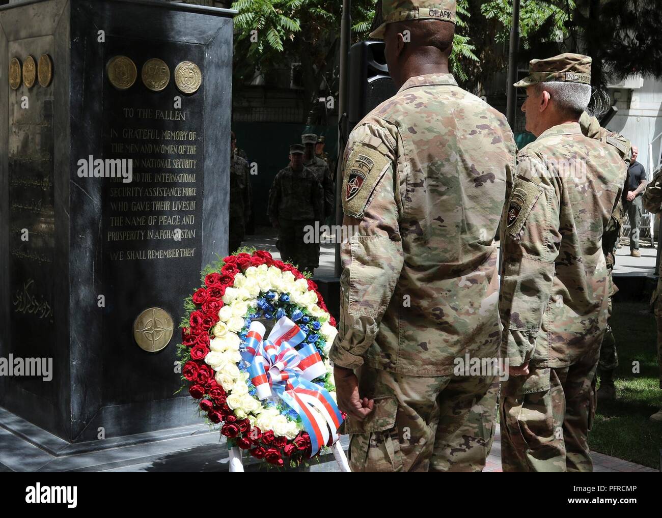 KABUL, Afghanistan (May 28, 2018) -- Gen. John Nicholson, Resolute ...