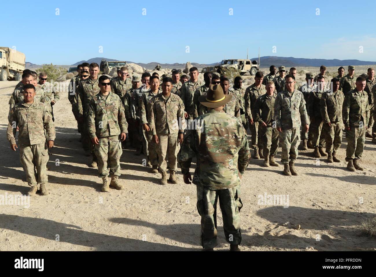 Us army land navigation desert hi-res stock photography and images - Alamy