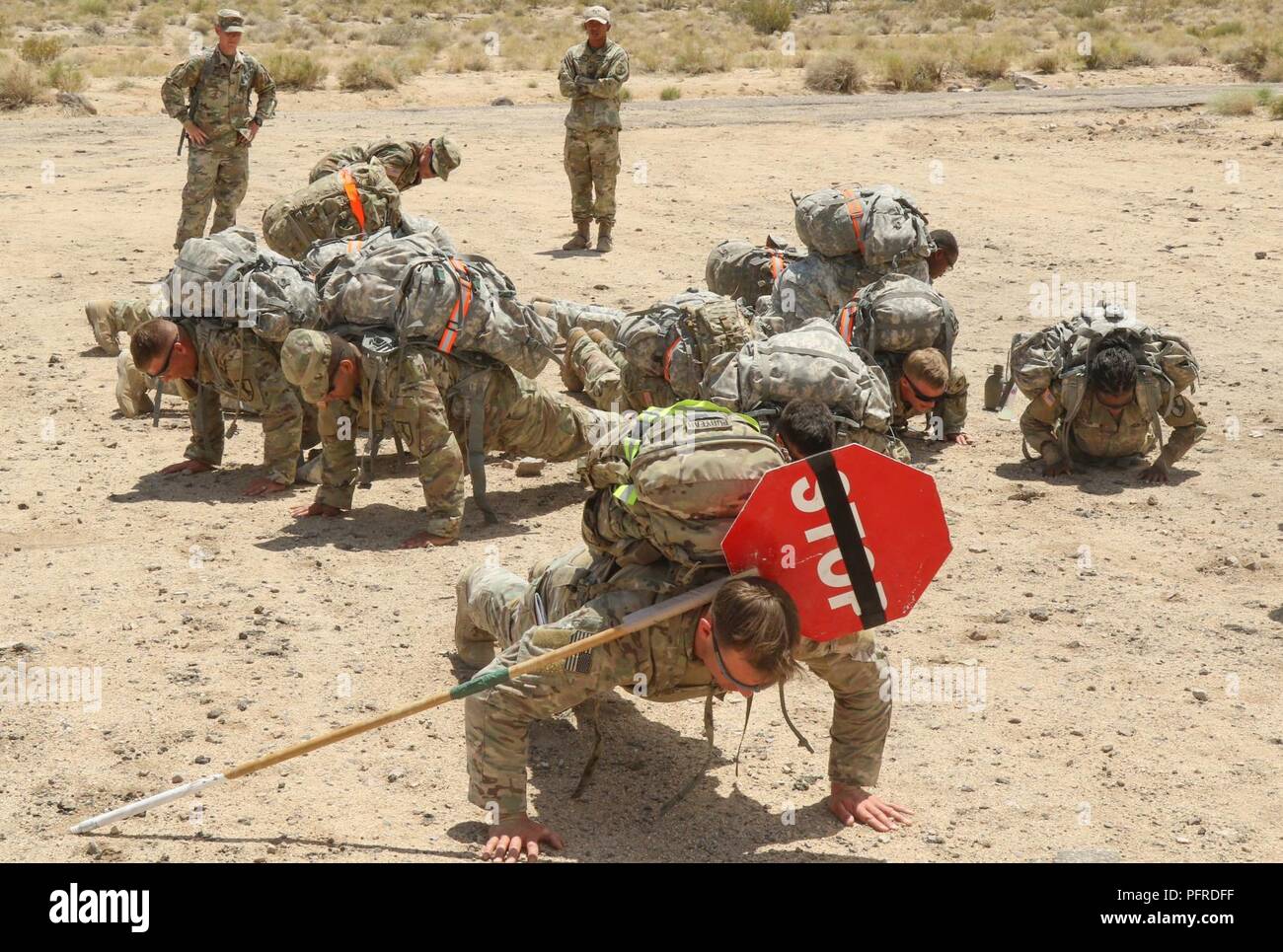 FORT IRWIN, Calif. – Regimental Support Squadron, 11th Armored Cavalry ...