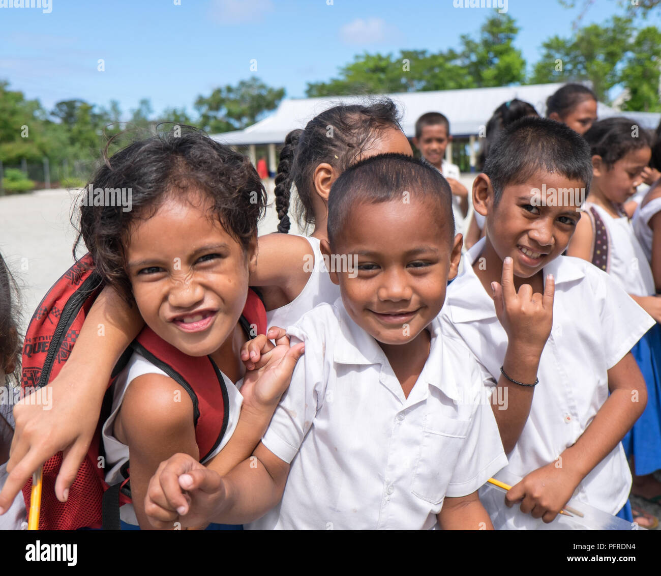 Samoan girls hi-res stock photography and images - Alamy