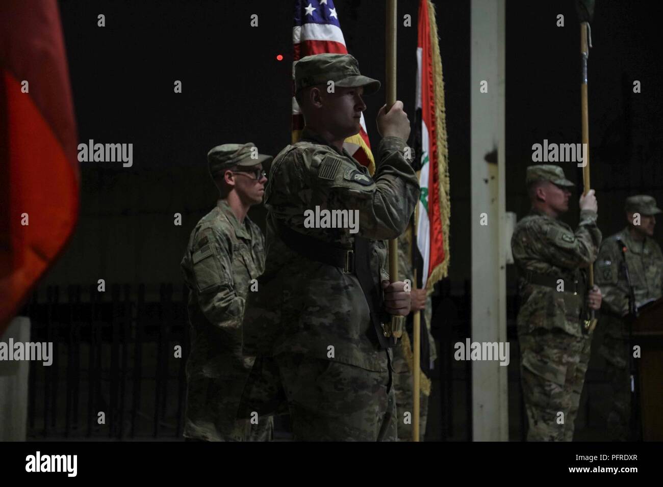 Soldiers of the 3rd Cavalry Regiment "Brave Rifles" and 3rd Brigade ...