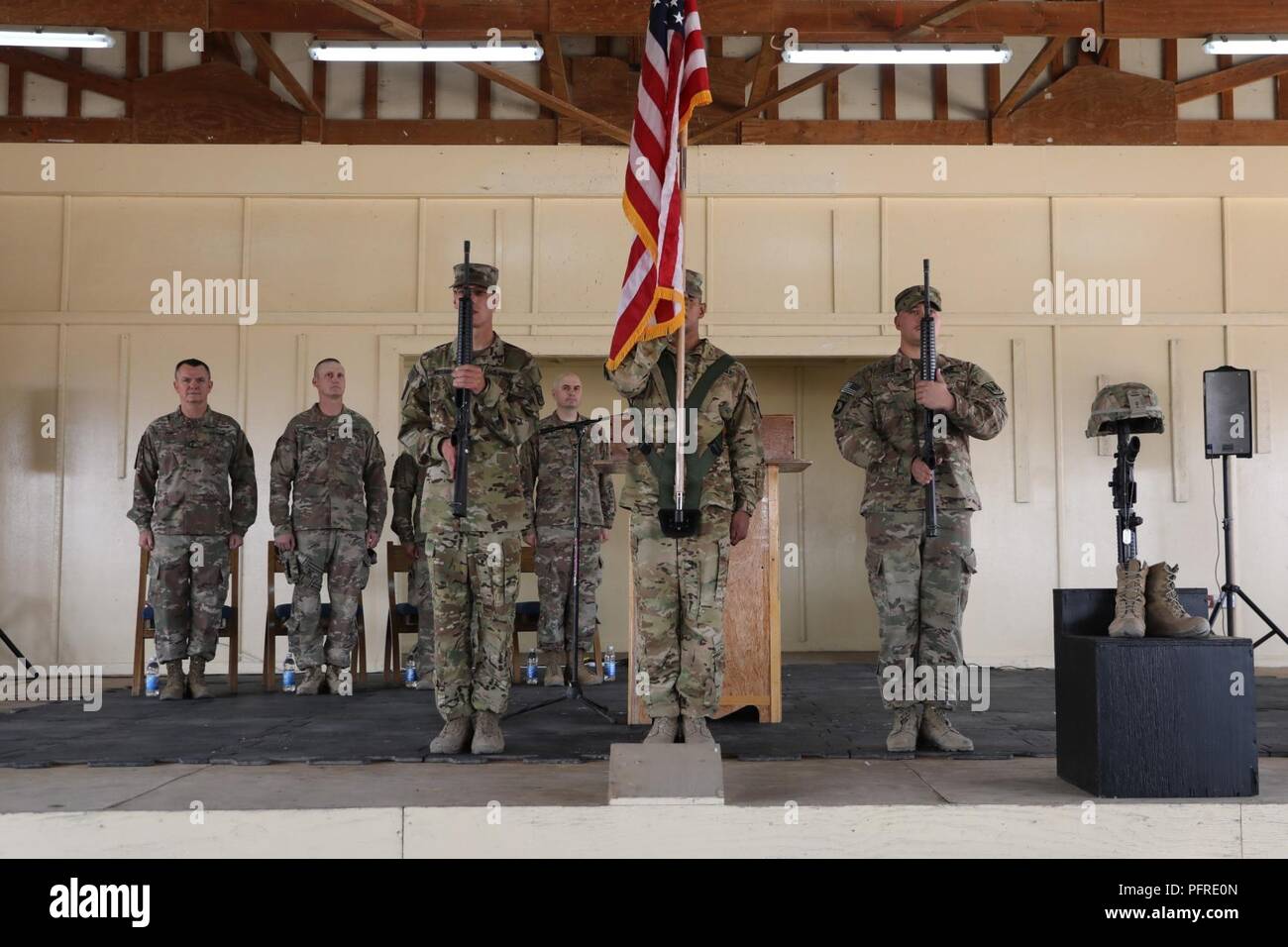 Lt. Gen. Paul E. Funk II, commanding general of Combined Joint Task ...