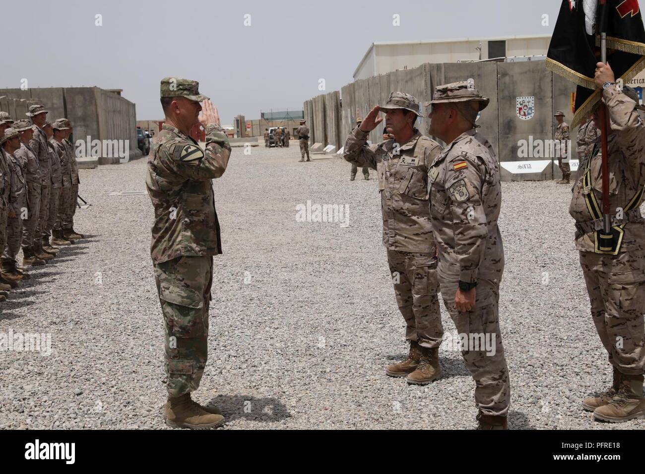 Lt. Gen. Paul E. Funk II, commanding general of Combined Joint Task ...