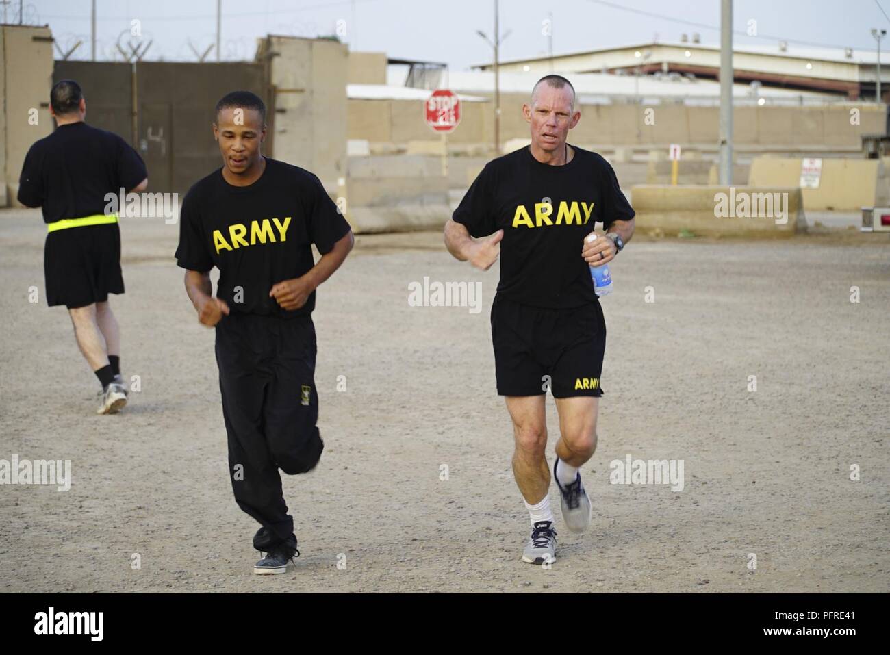 U.S. Army Spc. Andre Smith and U.S. Army Spc. Dennis Roach, 787th ...