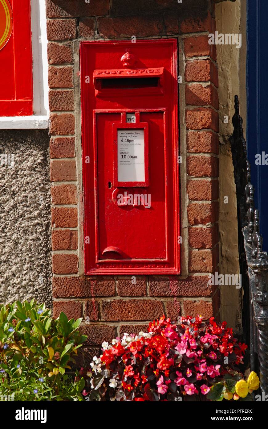 Great Britain, England, Yorkshire, Staithes, Staithes Post Office with ...