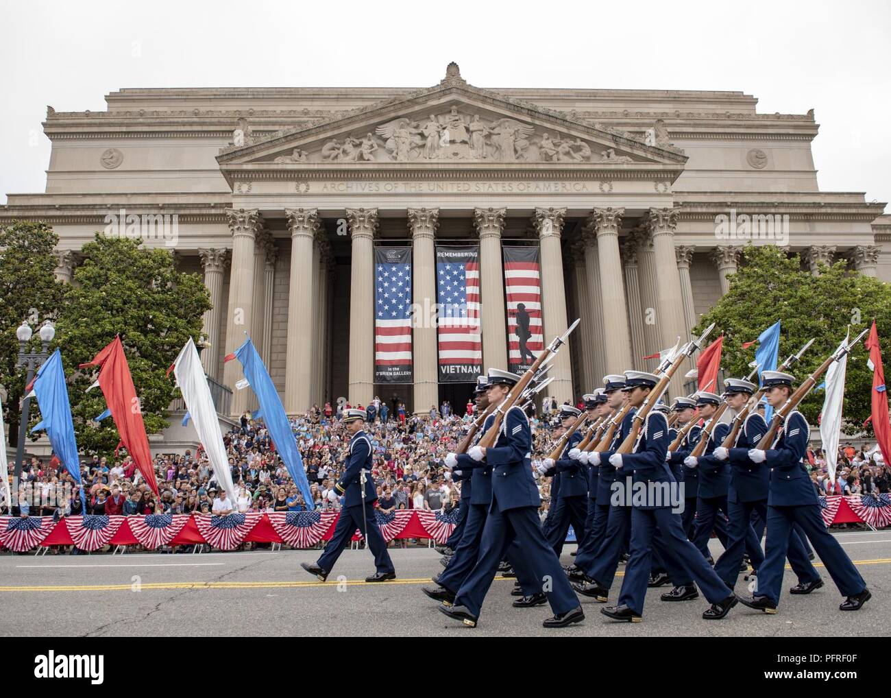 The U.S. Coast Guard Honor Guard represented the service in the annual ...