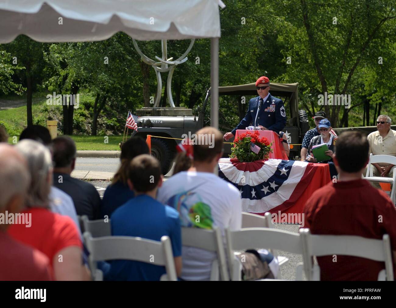 Chief Master Sgt. Michael West, a combat controller assigned to the ...