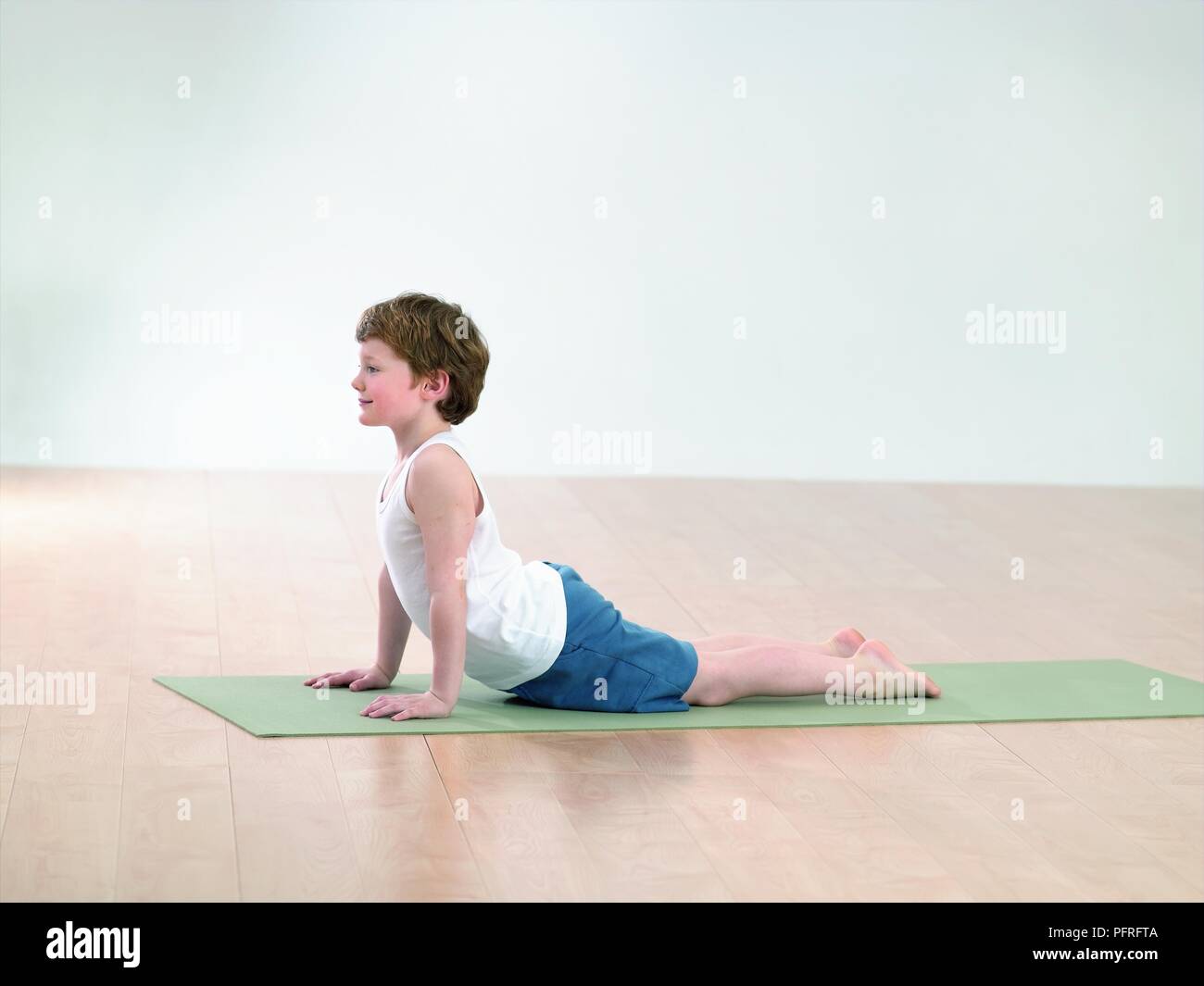 Child pose to cobra pose yoga hi-res stock photography and images - Alamy
