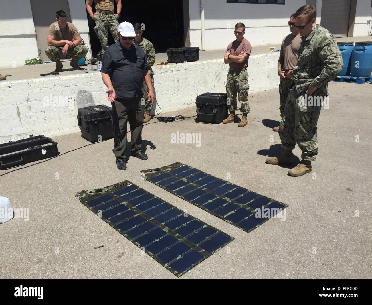 U.S. Navy Steelworker 2nd Class Tyler Ault, a Seabee with Underwater ...