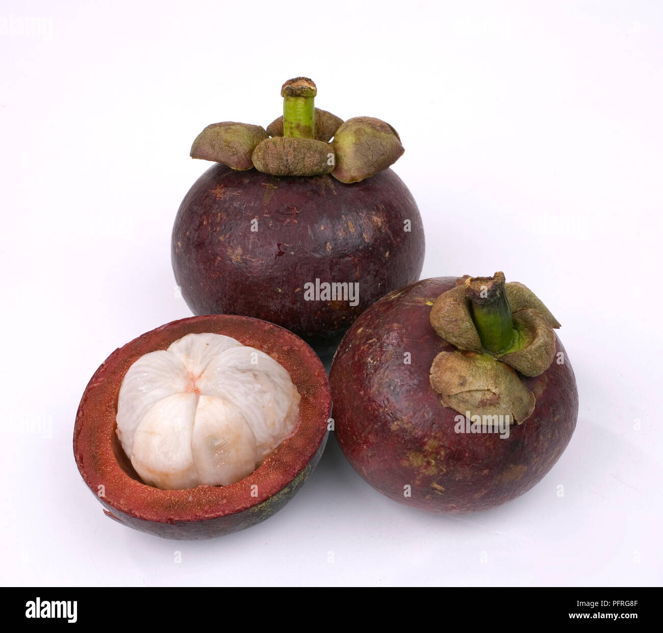 Mangosteen cut open hi-res stock photography and images - Alamy