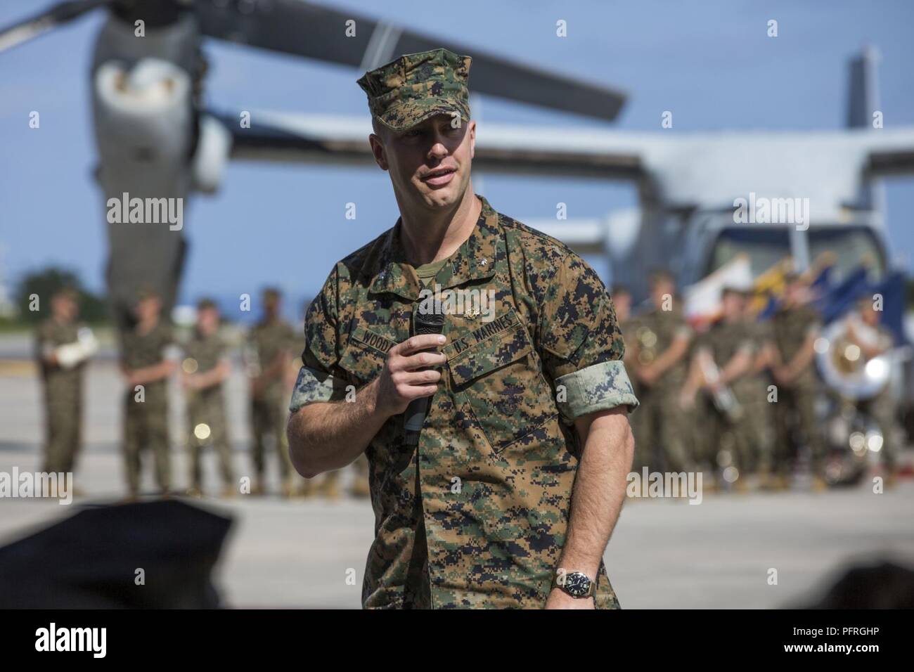 MARINE CORPS AIR STATION FUTENMA, OKINAWA, Japan – Lt. Col. Mark E ...