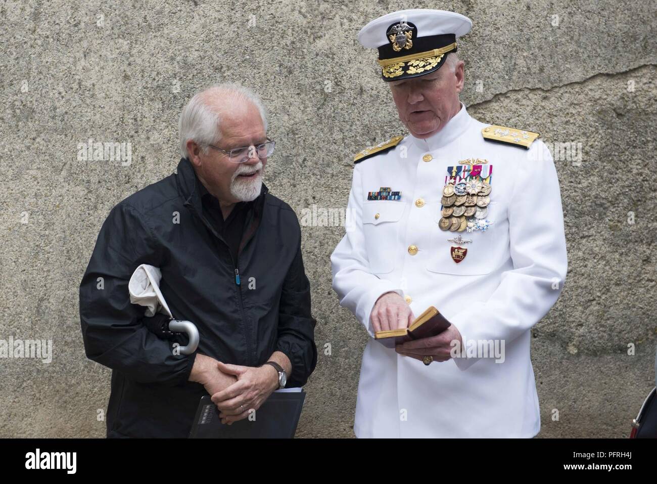 ROMAGNE, France (May 27, 2018) Adm. James G. Foggo III, commander, U.S ...