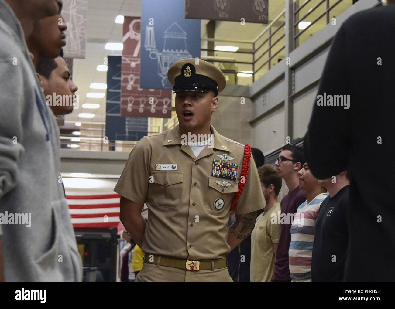 GREAT LAKES, Ill. (May 22, 2018) — Chief Hospital Corpsman Jaime Kalaw ...