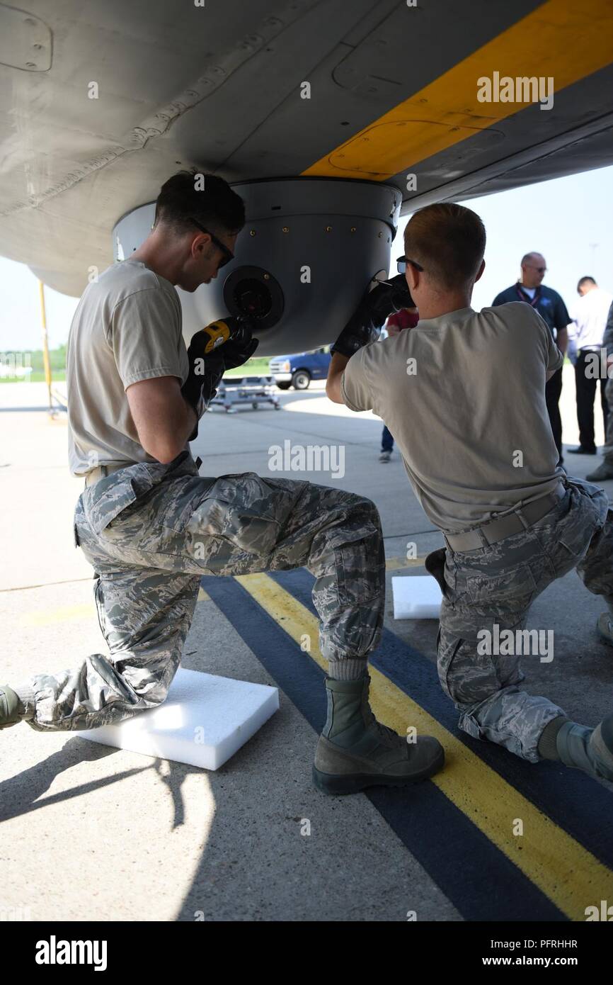 Pennsylvania Air National Guardsmen Master Sgt. Bryan Schulz and Tech ...
