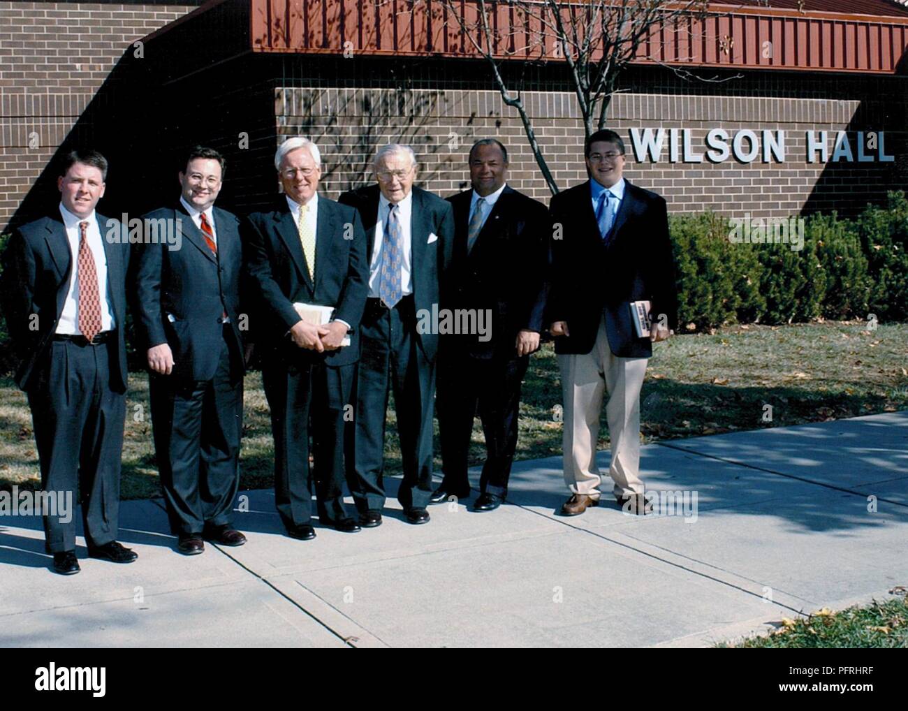Descendants of Maj. Gen. Winston P. Wilson, the chief of the National ...