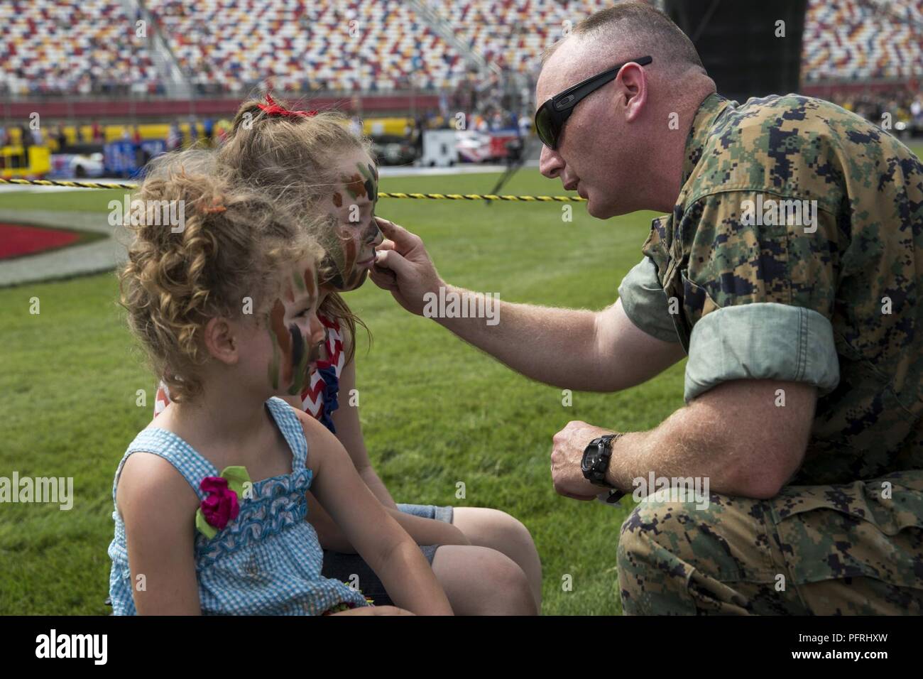 A U.S. Marine with 2nd Reconnaissance Battalion, (2d Recon) 2nd Marine ...