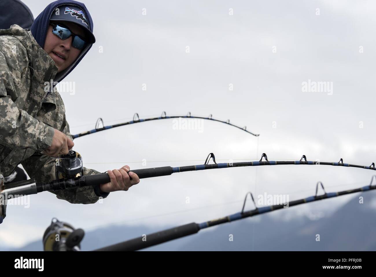 Army Sgt. John Lopez, a Bravo Company, 209th Aviation Support Battalion ...