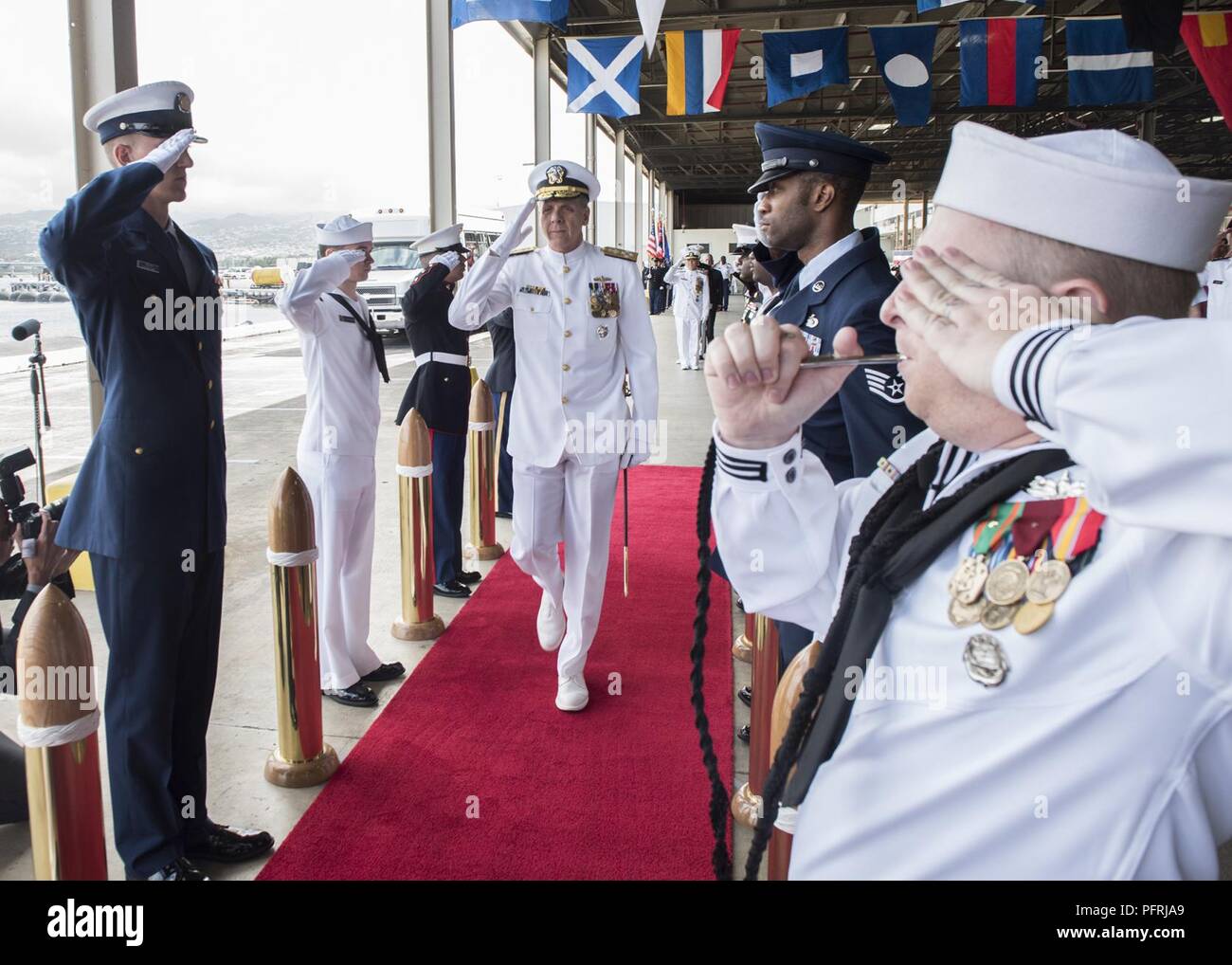 JOINT BASE PEARL HARBOR HICKAM (May 30, 2018)-- Adm. Phil Davidson ...