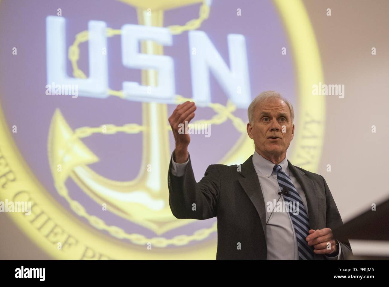 LEESBURG, Va. (May 29, 2018) Secretary of the Navy Richard V. Spencer ...