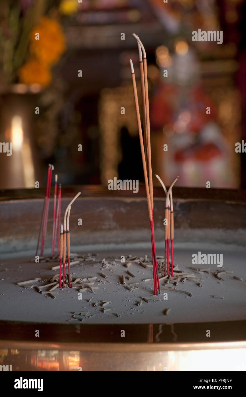 Thailand, Phuket, Jui Tui Shrine, incense Stock Photo - Alamy