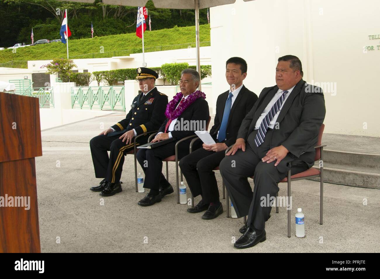 U.S. Army Maj. Gen. Arthur J. Logan, Adjutant General for Hawaii ...