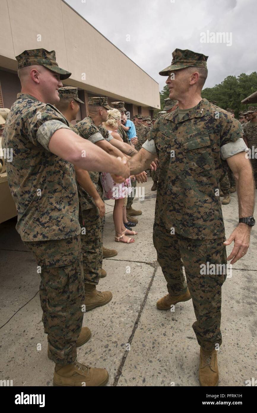 U.S. Marine Corps Maj. Gen. John K. Love, commanding general, 2nd ...