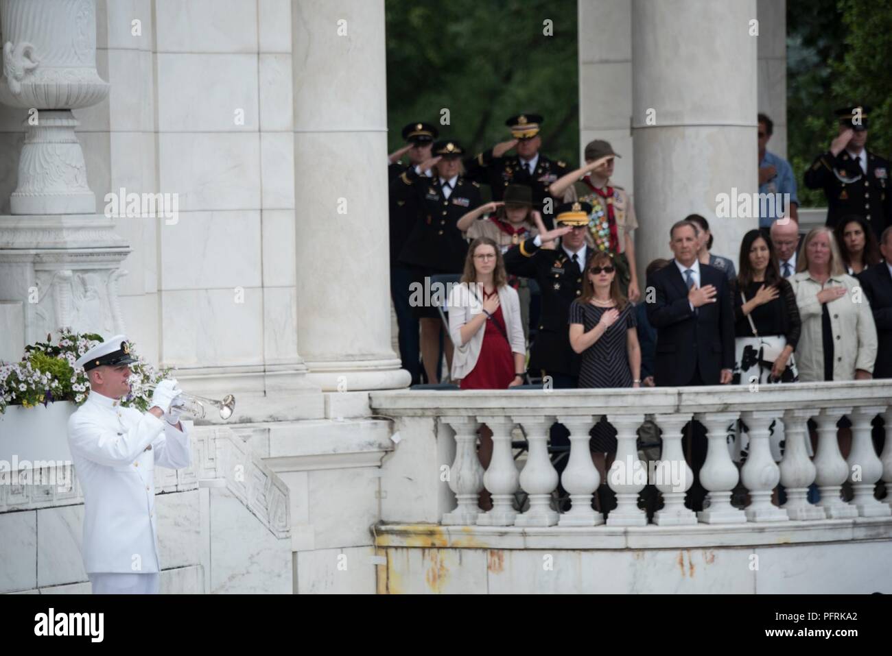 Musician 1st Class Benjamin Hauser, trumpet instrumentalist with the ...