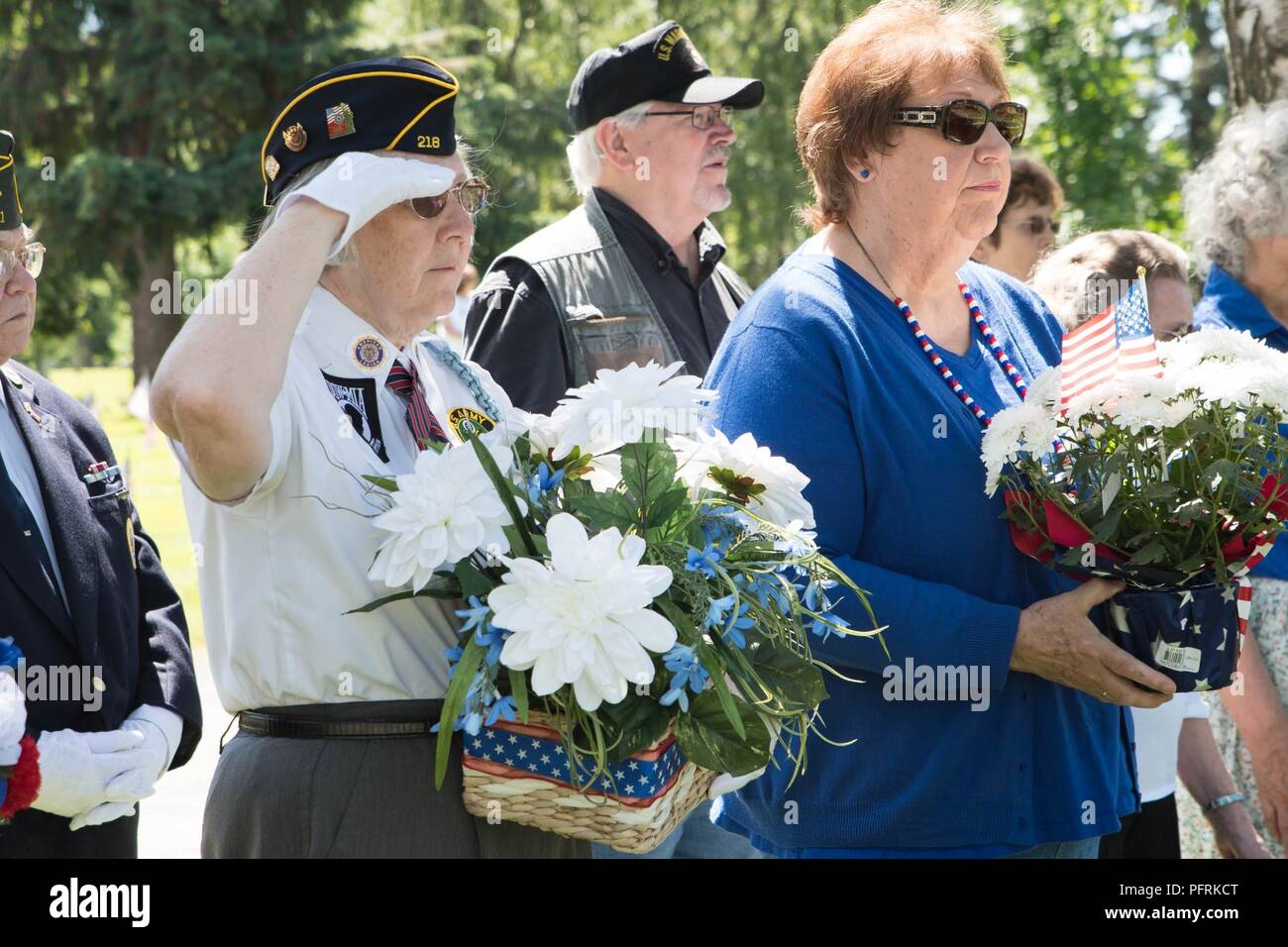 Army Veteran, Sherilyn Jacobson of the American Legion Post 218 ...