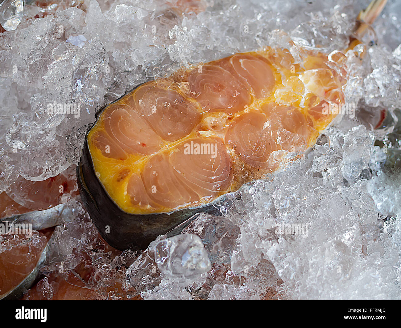 Frozen fish meat hi-res stock photography and images - Alamy