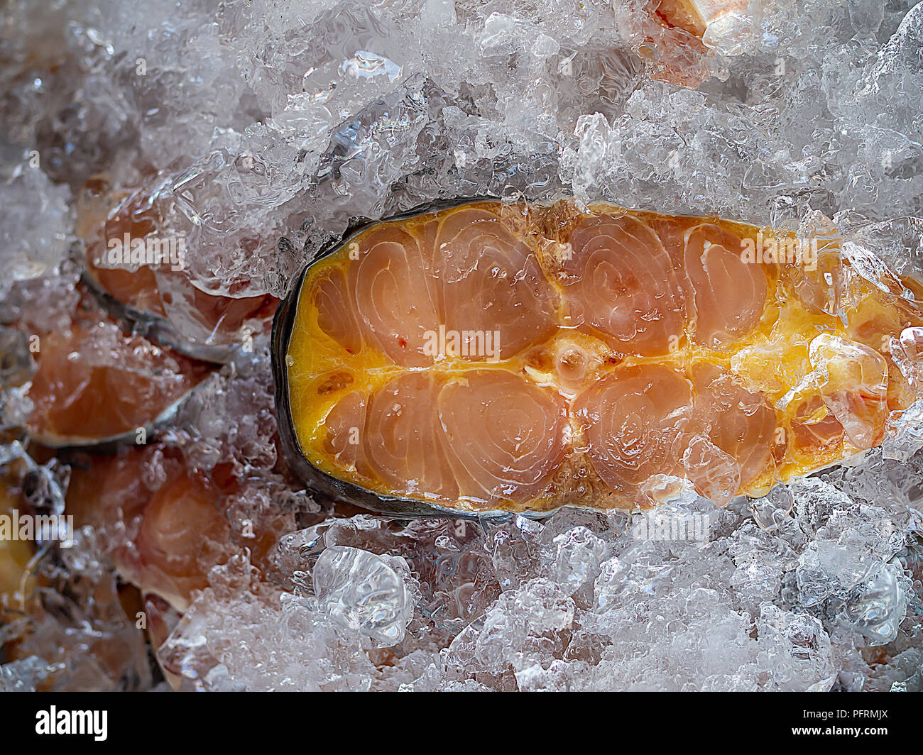 Frozen fish meat hi-res stock photography and images - Alamy