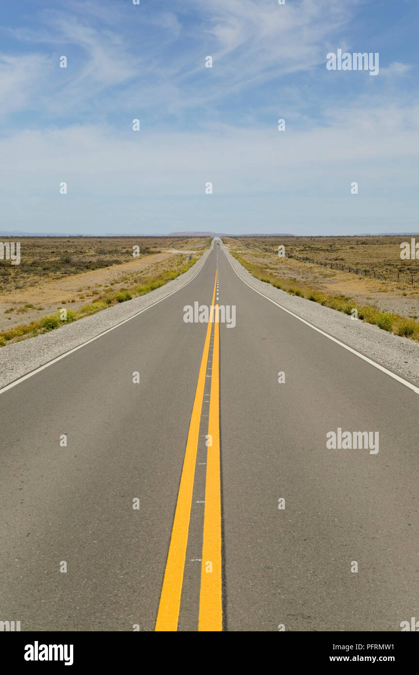Argentina, Patagonia, Santa Cruz Province, Patagonian Desert, Route 43 ...