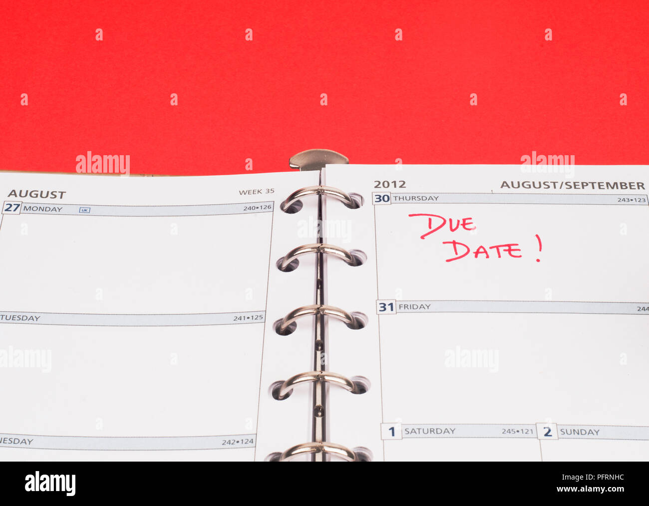 Date handwriting hi-res stock photography and images - Alamy