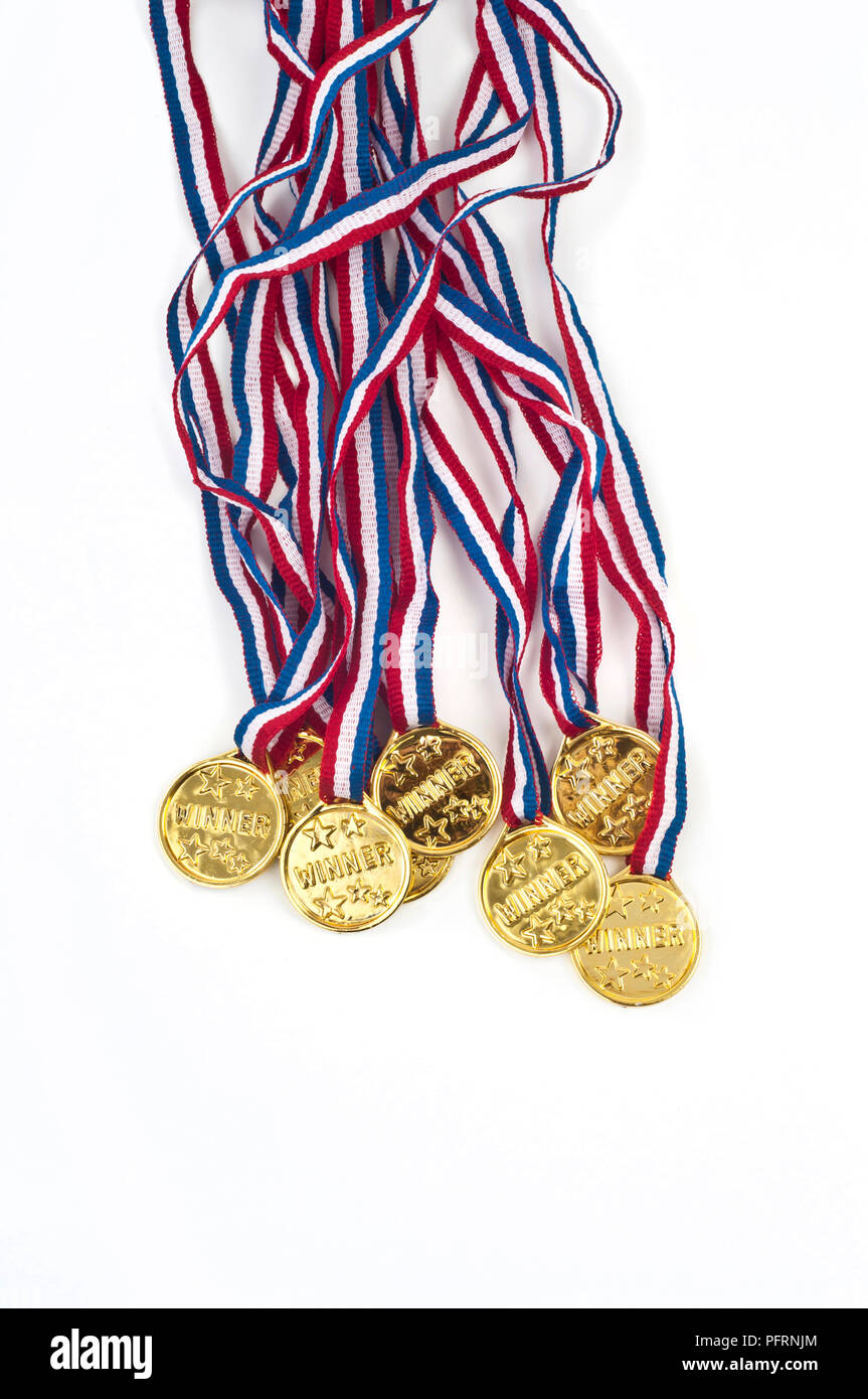 Medal ribbons hi-res stock photography and images - Alamy