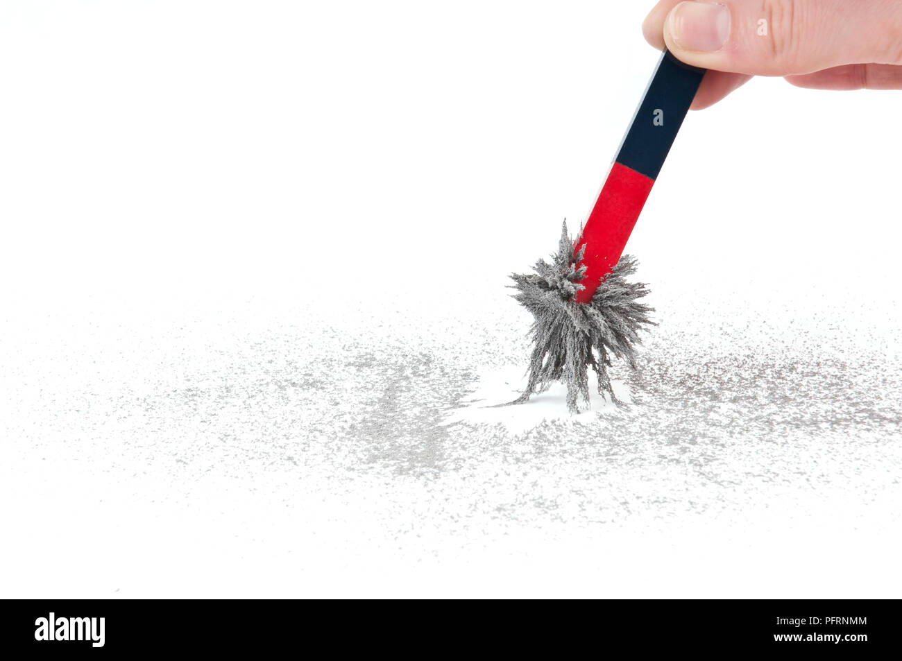 Magnet picking up metal hi-res stock photography and images - Alamy
