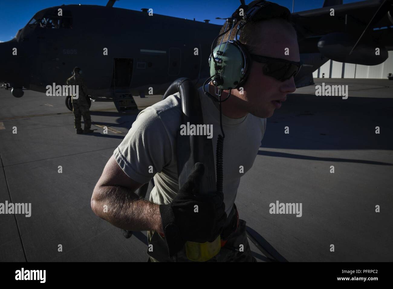Senior Airman Brandon Conover, 27th Special Operations Air Maintenance ...