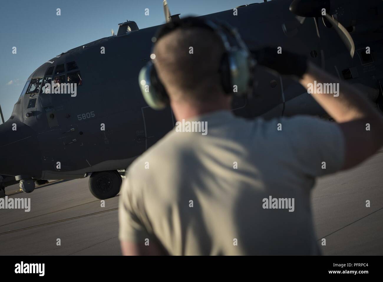 Senior Airman Brandon Conover, 27th Special Operations Air Maintenance ...