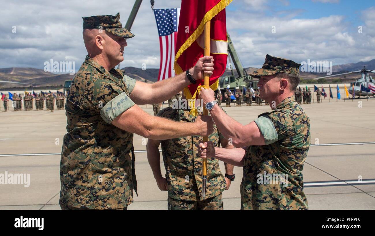 Marine Light Attack Helicopter Squadron (HMLA) 169's outgoing ...