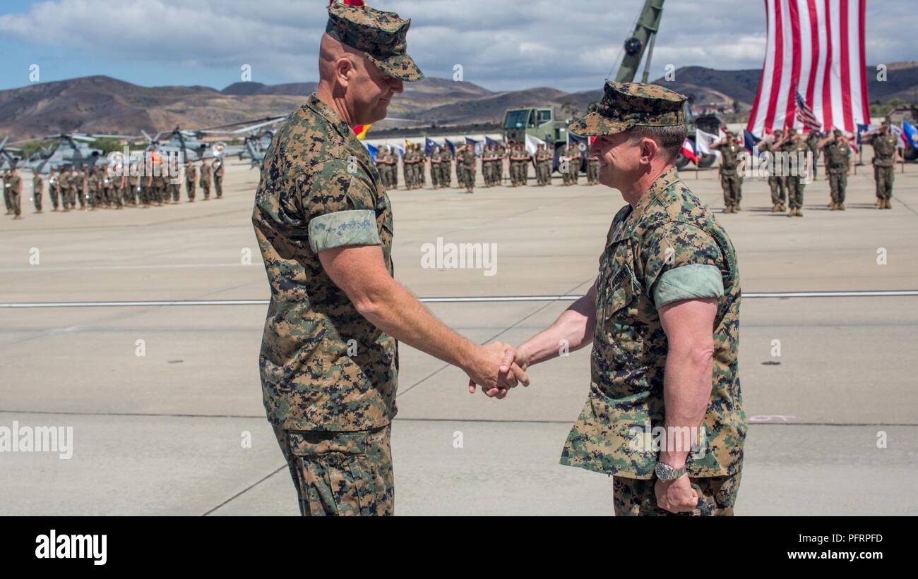 Marine Light Attack Helicopter Squadron (HMLA) 169's outgoing ...