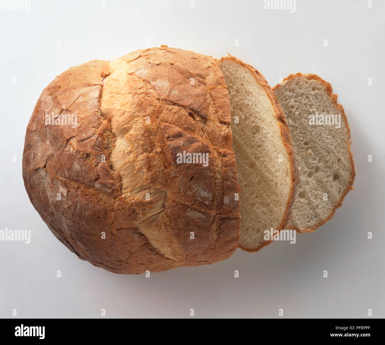 French Boule loaf Stock Photo - Alamy