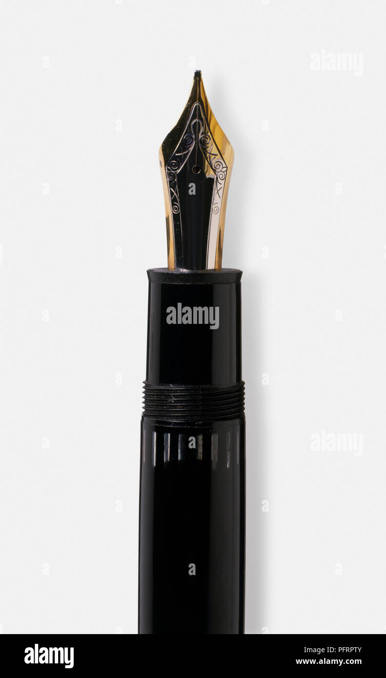 Gold nib hi-res stock photography and images - Alamy