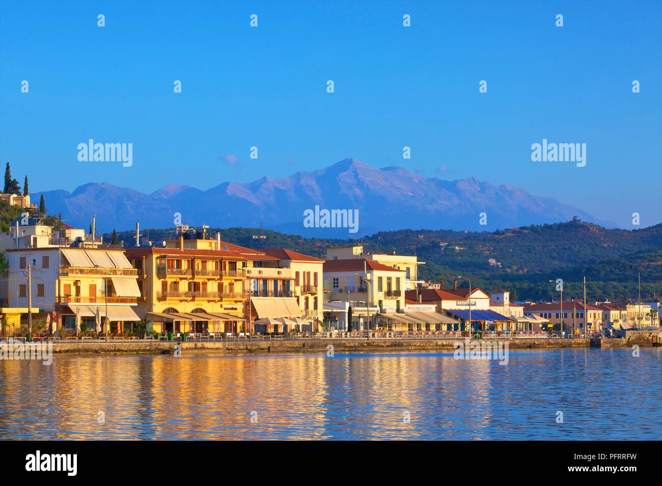 Gytheio, Mani Peninsula, The Peloponnese, Greece, Southern Europe Stock ...