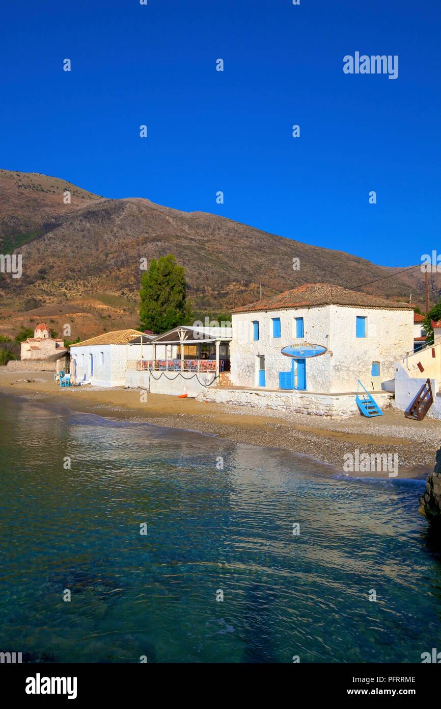 Mani peninsula cafe hi-res stock photography and images - Alamy