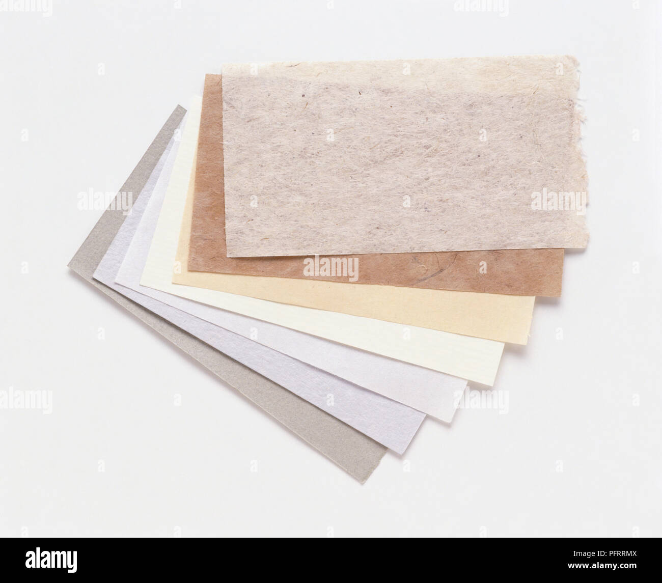 Selection of unusual papers, including Oriental-type papers and toned ...