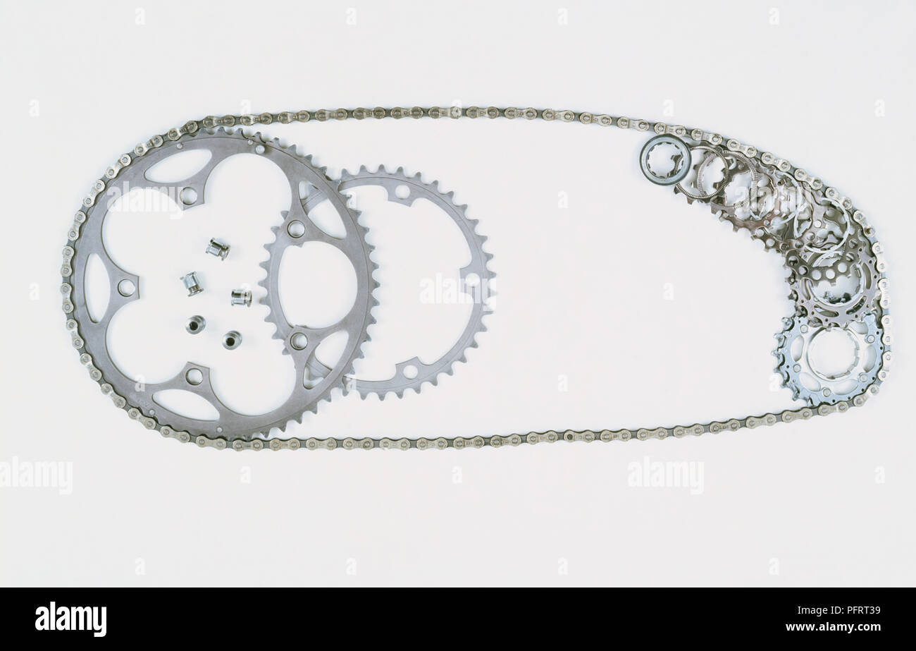 Bicycle chainset hi-res stock photography and images - Alamy