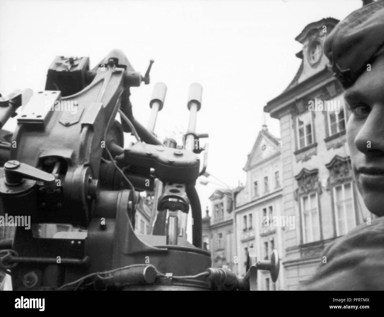 Soviet occupation 1968 Black and White Stock Photos & Images - Alamy