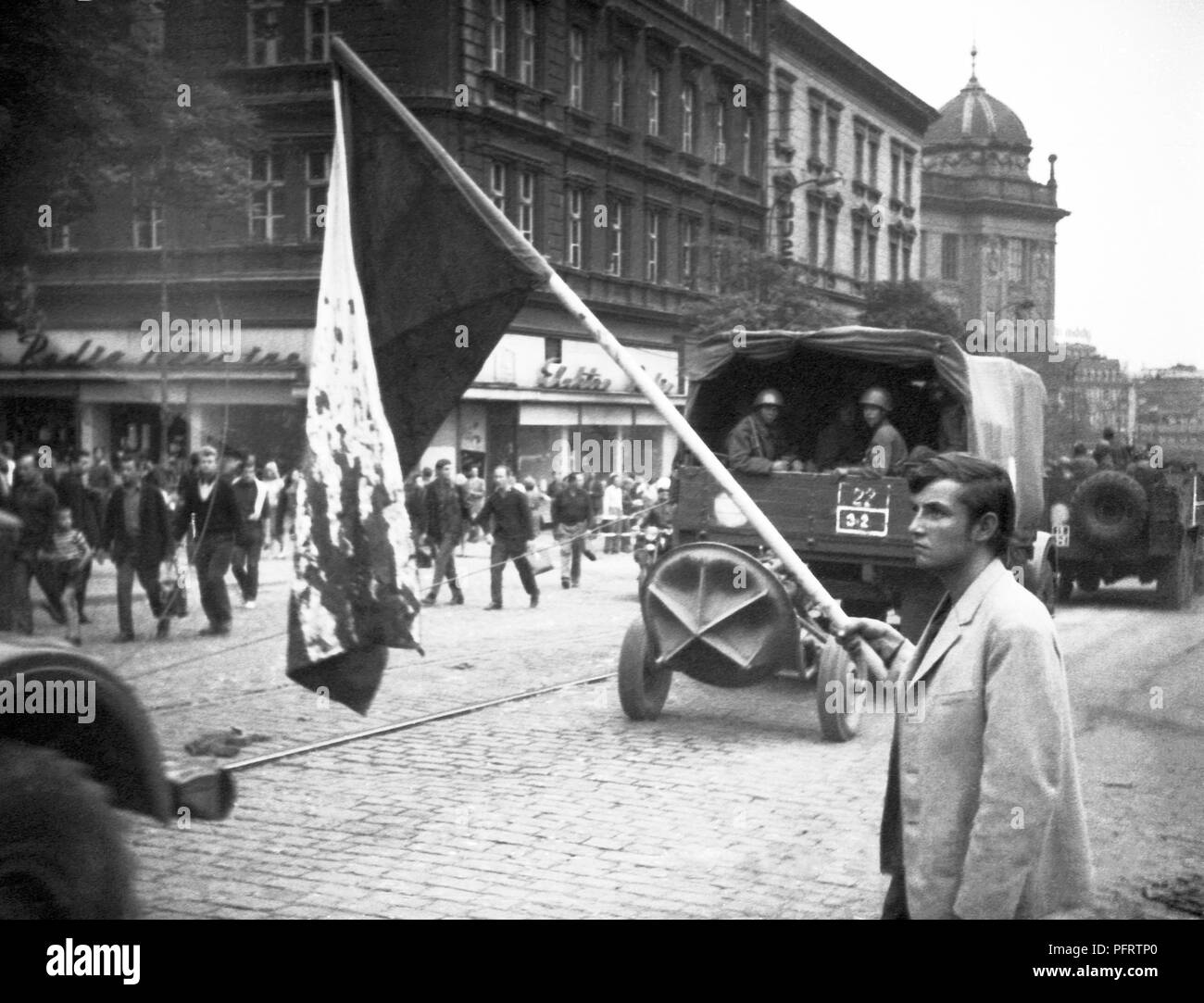 What to do if this country is invaded Black and White Stock Photos ...
