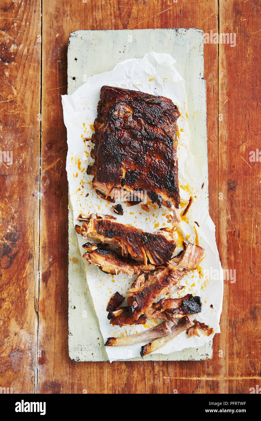 Bbq Spare Ribs High Resolution Stock Photography and Images - Alamy
