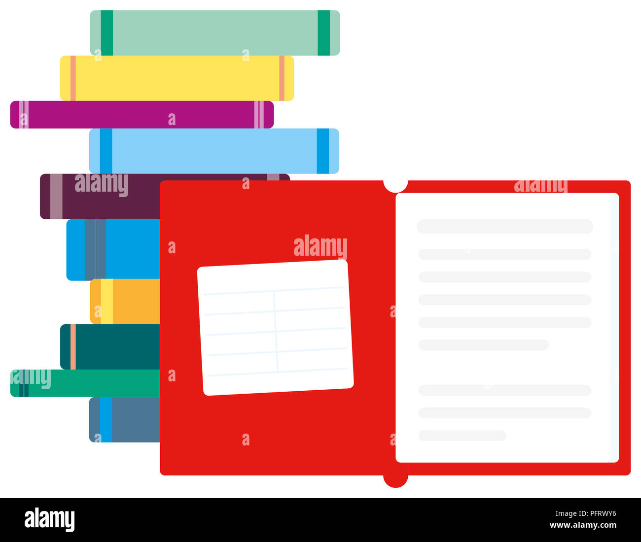 Plain book cover hi-res stock photography and images - Alamy