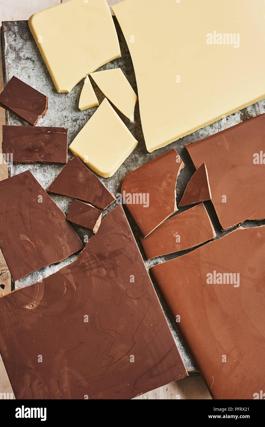 Chocolate slab chocolate slabs hi-res stock photography and images - Alamy