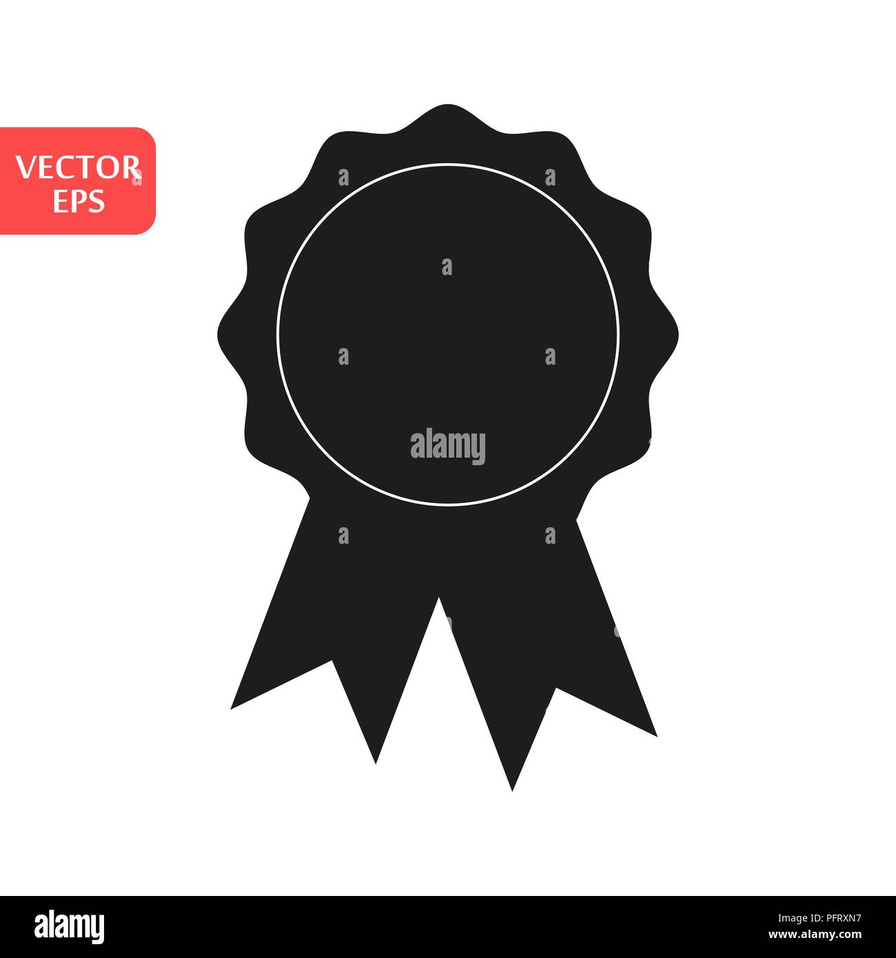 Award Icon in trendy flat style isolated on white background. Badge ...